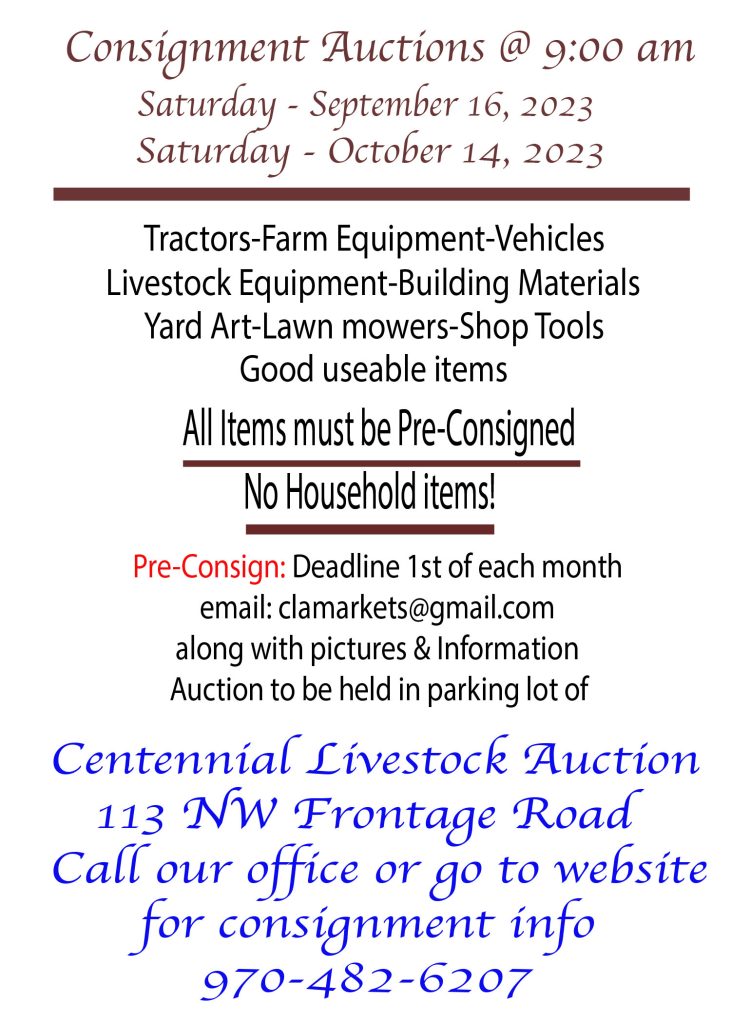 Centennial Livestock Auction Co. – Colorado Livestock Auction